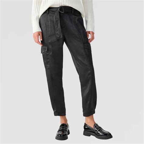 Good Neighbour Sanctuary Classy Cargo Trouser Black
