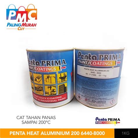 Jual Penta Heat Resistant Aluminium Penta Prima Cat Tahan Panas 200°c