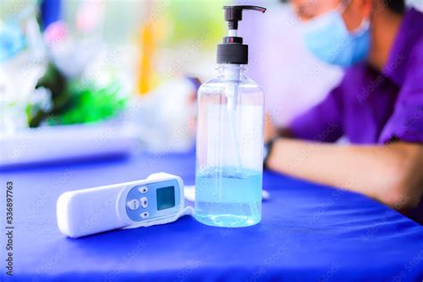 Infrared Fever Meter Able To Measure The Patients Fever Without