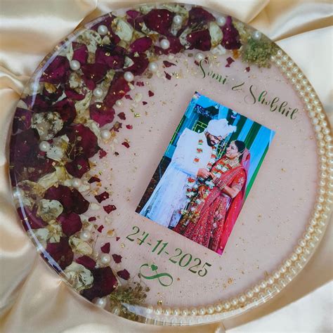 Wedding Varmala Preservation Directly From Resin Artist Shaahi Decor
