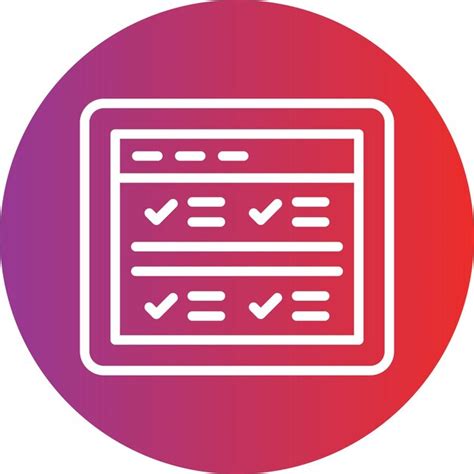 Premium Vector Website Checklist Icon Style