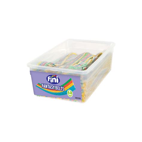 Fini Sour Fantasy Belts Tub 150s Ocandy Confectionery