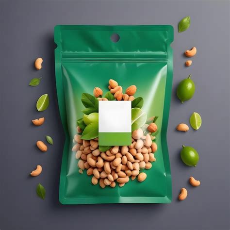 A Plastic Pouch Packaging Design Template Premium Ai Generated Image