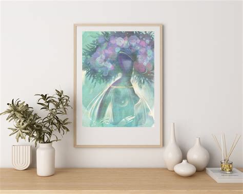 Naked Woman Portrait Ukrainian Art Beautiful Woman In The Flowers