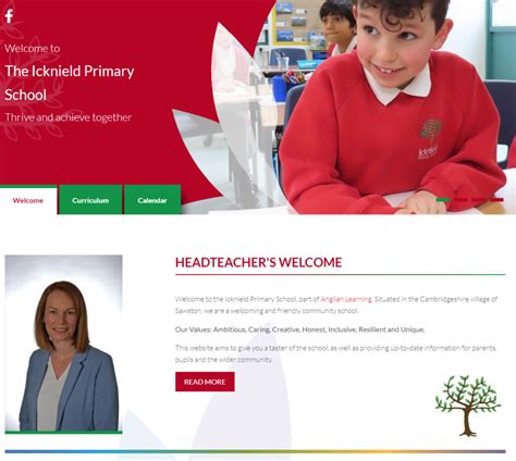 Icknield Primary School New Website Anglian Learning