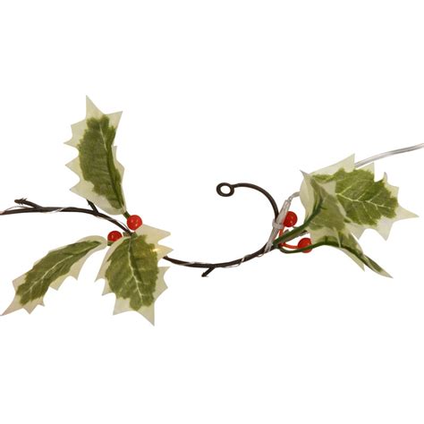 The Holiday Aisle® Pre Lit B O Mistletoe And Berry Christmas Garland