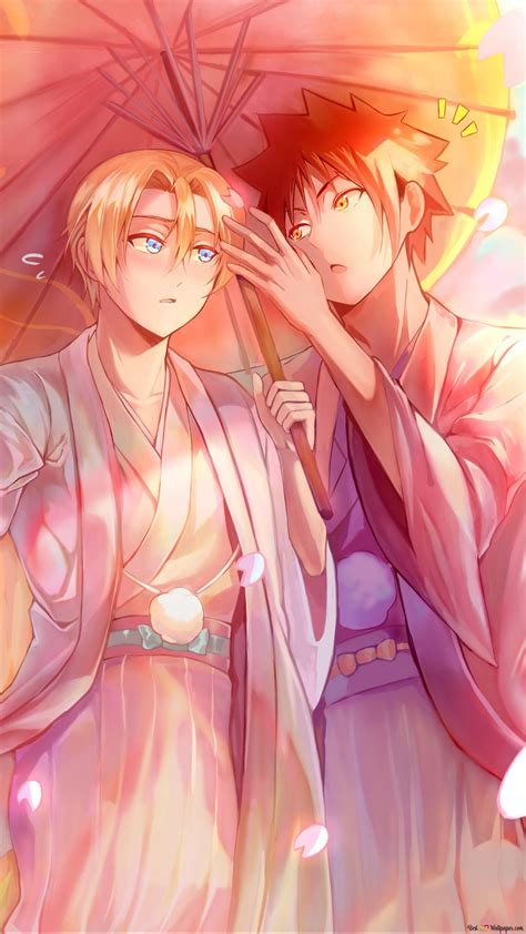Food Wars Shokugeki No Soma Takumi Aldini And Soma Yukihira 2k