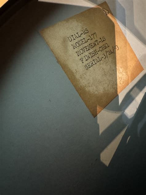 Ridgeway Model 177 Need Help Putting Together Nawcc Forums