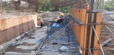 Construction Of Cross Drainage Structure Box Culvert Construction Civil