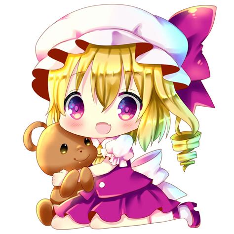 Flan And Her Bear Touhou Artist ショコラ X Post From Rchibi R