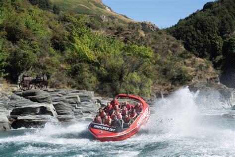 Shotover Jet Boat Ride With Queenstown Shuttle Book Now