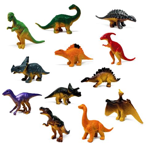 Wrapables Mini Plastic Dinosaur Figurines Miniature Dino Figures For