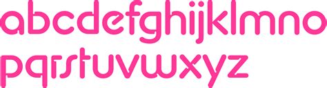 Myfonts Bubble Typefaces