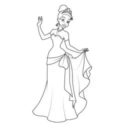 Disney Princess Wedding Dresses Coloring Pages 2025