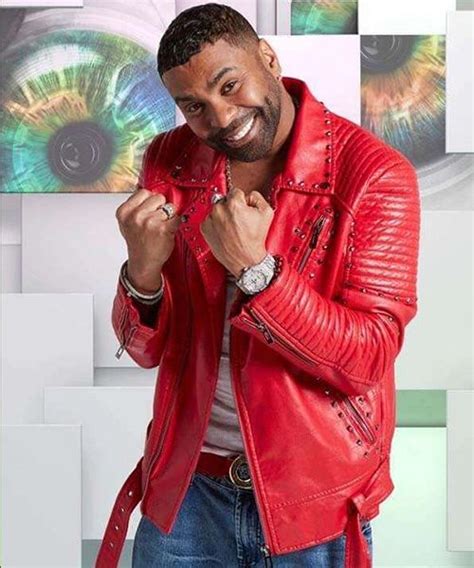 Ginuwine Studded Red Brando Leather Jacket Ginuwine Now Ginuwine
