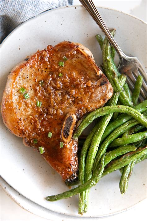 Easy Honey Garlic Pork Chops The Forked Spoon