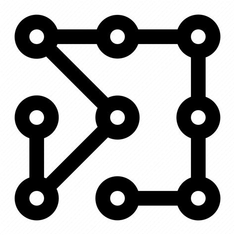 Dots Internet Keypad Login Password Pattern Security Icon