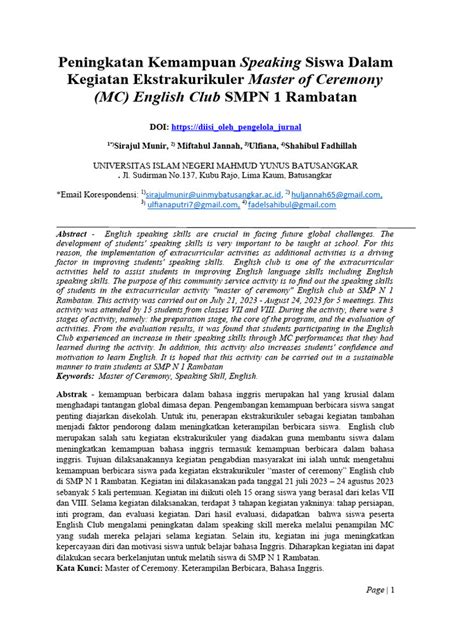 Artikel Plb Pdf Human Communication Languages