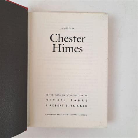 Plan B By Himes Chester [author] Fabre Michel [editor Introduction