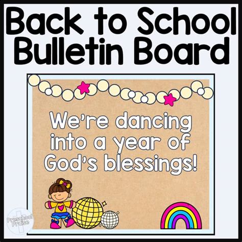 Bible Bulletin Board Disco Theme Bulletin Board Christian Back To
