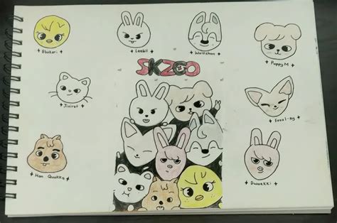 Skzoo Drawing