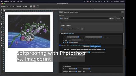 Printing From Photoshop Or Using A Rip Why We Use Imageprint From Colorbyte Software Youtube
