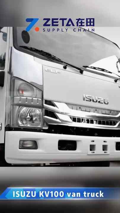 Isuzu Elf Kv100 New 4x2 Diesel Van Cargo Truck 5 10 Ton Box Light 4hk1