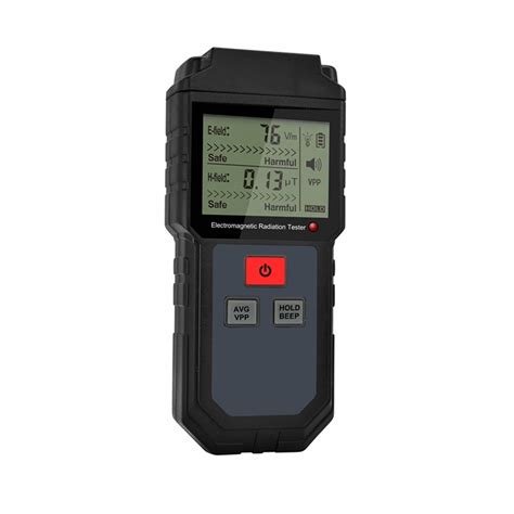 Digital Electromagnetic Radiation Detector Sensor Lcd Indicator Data