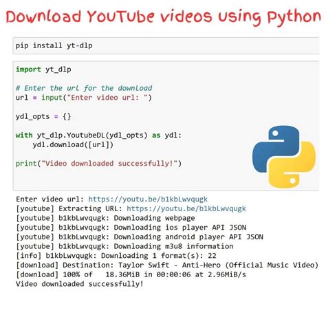 Download Youtube Videos Using Python Yogana S