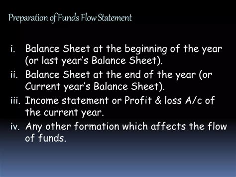 Fund Flow Statement Ppt Pptx