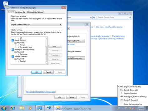 Customising Windows 7 Deployments Part 6 Adding Multiple Keyboard Layouts And Multiple
