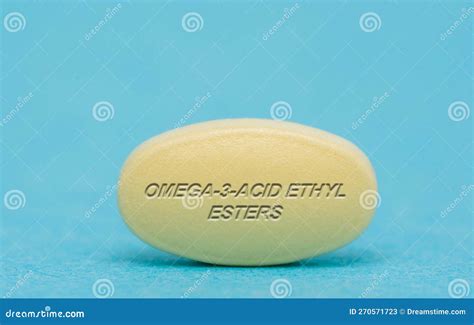 Omega 3 Acid Ethyl Esters Pharmaceutical Medicine Pills Tablet Copy