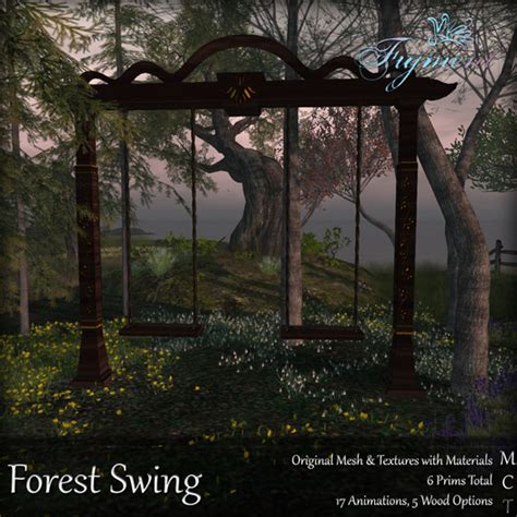 Second Life Marketplace Figment Forest Swing