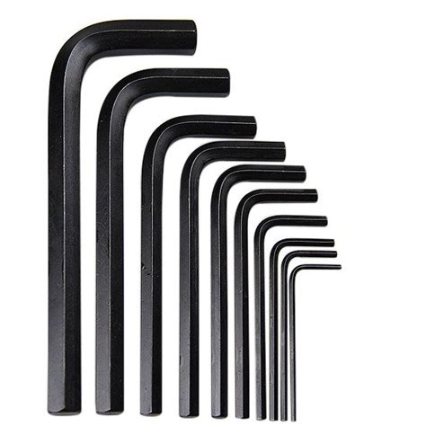 Jogo De Chave Hexagonal Com 10 Peças Em Polegadas Stanley 69 254