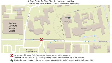 Directions Uc Davis Center For Plant Diversity