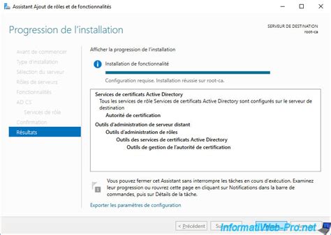 Install And Configure A Root Certificate Authority Ca And A Secondary Ca On Windows Server