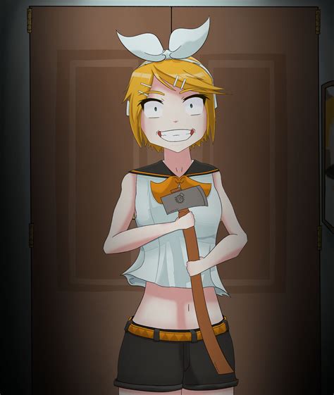 Crazy Rin Kagamine By Doop4wow On Deviantart