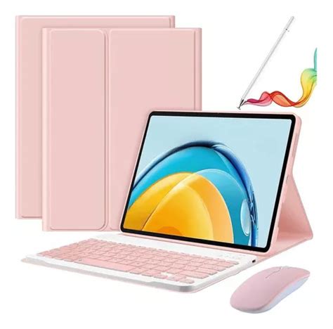 Capa Com Teclado E Mouse Lápis Para Huawei Matepad Se Parcelamento Sem Juros