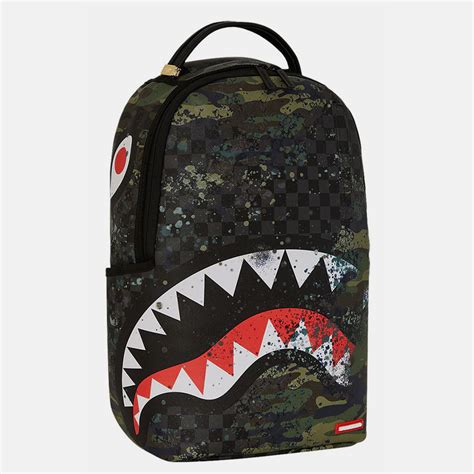 Sprayground Camo Splash Backpack 29l Multicolor B7624