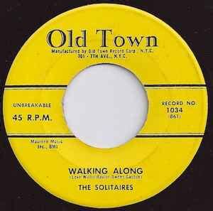 The Solitaires Walking Along Please Kiss This Letter Vinyl Discogs