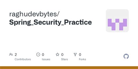 Github Raghudevbytesspringsecuritypractice