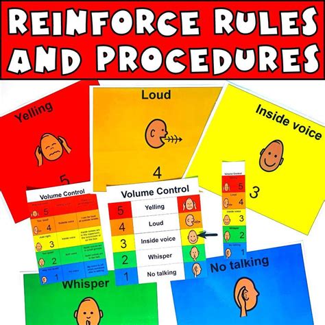 Autism Visual Aids Student Classroom Signs And Procedures Caroline