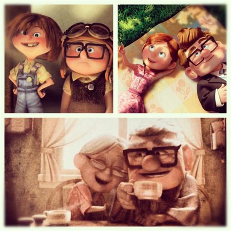 Up Carl And Ellie Up Carl Y Ellie Imágenes De Amor De Pareja Carl Y