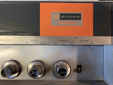 Alaskas List Bogen Chb 35 Challenger Tube Stereo Amplifier For Sale