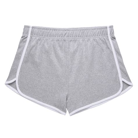 Lavra Womens Cotton Work Out Gym Shorts Casual Athletic Lounge Wear