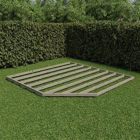 Shire Gb 10 X 10ft Pressure Treated Corner Shed Base Kit Wilko