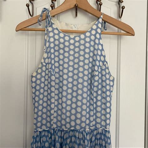 Denise Are There Dresses Denise Are There Vintage 7s Polka Dot Maxi Dress Poshmark
