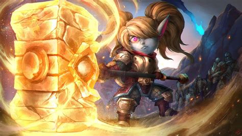 Poppy Lol Wallpapers Top Free Poppy Lol Backgrounds Wallpaperaccess