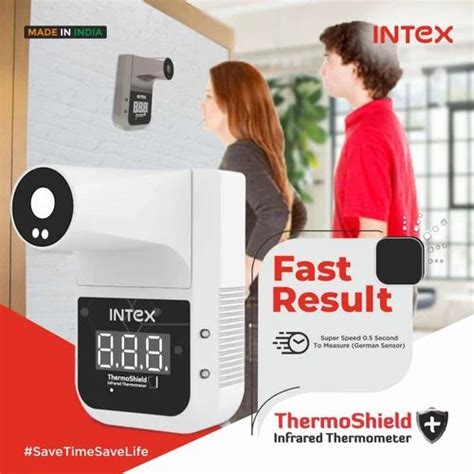 Intex Thermo Shield Wall Mount Automatic Digital Thermal Scanner