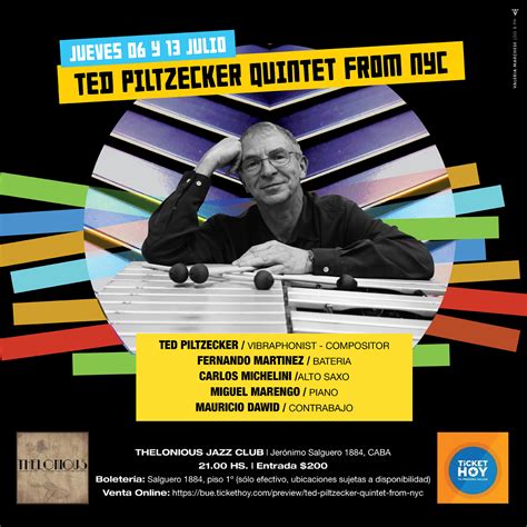 Ted Piltzecker Quintet From Nyc Escuela De Música Contemporanea